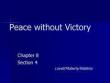 Peace without Victory - 豆丁网
