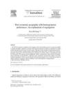New economic geography with heterogeneous preferences.An explanation of ...