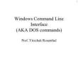 Windows Command Line Interface (AKA DOS commands) - 豆丁网