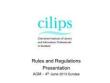 CILIPS AGM - Rules and Regulationscilips AGM -法规 - 豆丁网