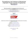 Proceedings of the Institution of Mechanical Engineers, Part B- Journal ...